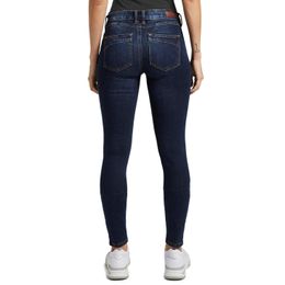 Damen Skinny-fit-Jeans "JONA", blau, Gr. 28, Tom Tailor Denim, Denim/Jeans, Obermaterial: 72% Baumwolle, 27% Polyester, 1% Elasthan, Jeans