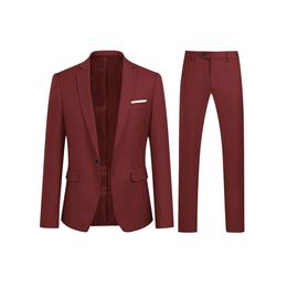 YOUTHUP Suit male Red size 50