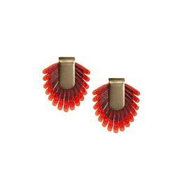 Gretchen Earrings 'Pam Pem' female Red size ONESIZE