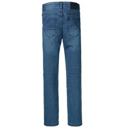 STACCATO Jungen Slim-fit-Jeans "STCCharles", blau, Basic, Gr. 140, leichte Abriebeffekte, unifarben, Oberstoff: 80% Baumwolle, 19% Polyester, 1%