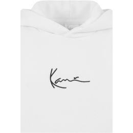 Karl Kani Kinder Kapuzenpullover "Karl Kani Small Signature Essential Hoodie Junior"wei&szlig;, Gr. 110, 70% Baumwolle, 30% Polyester, Pullover