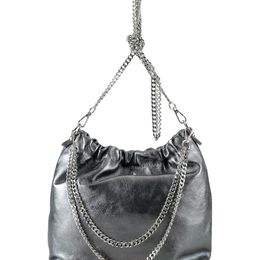 Collezione Alessandro Crossbody Bag 'Chicca' female Silver size One Size