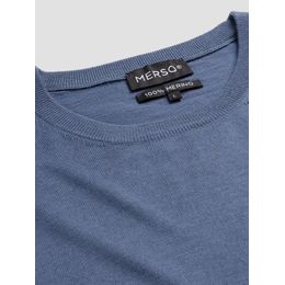 merso Pullover Herren Gr&ouml;&szlig;e L taubenblau