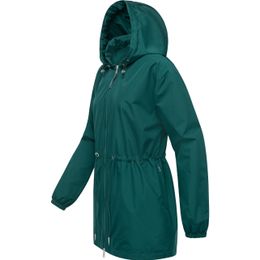 Ragwear Damen Outdoorjacke "Monadissimo A YOUMODO", blau, Basic, Gr. XL, Obermaterial: 100% Polyester; Innenfutter: 100% Polyester, Jacken,