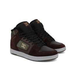 DC Shoes Herren Sneaker "Manteca 4 Hi Wr", Gr. 10, schwarz, Obermaterial:51.34% Leder, 24% Synthetikmaterial, 24.66% Polyester;, Schuhe