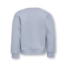 KIDS Only M&auml;dchen Sweatshirt "KMGSWEAT L/S CREW EMB LOOSE SWT NOOS"soft chambray detail:emb icecream, Gr. 98, unifarben, Sweatware, Obermaterial: 60%