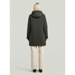 G-Star Raw G-STAR Damen Parka "Vodan 2.0 Short Jacke"asfalt, Gr. S, Obermaterial: 54% Elastomultiester, 46% Polyester, Jacken