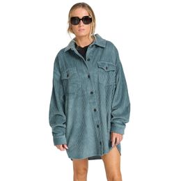 Billabong Damen Sommerkleid "Winter Ocean"slate blau, Gr. XL, Obermaterial: 100% Walkfrottier;, Kleider