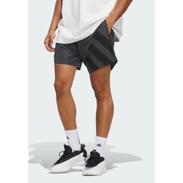adidas Performance Sportshorts 'Anthony Edwards Foundation' Herren Gr&ouml;&szlig;e XXXL anthrazit / schwarz