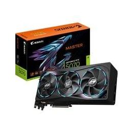 Gigabyte GeForce RTX 5070 AORUS Master, Grafikkarte DLSS 4, 3x DisplayPort, 1x HDMI 2.1
