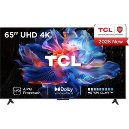 TCL 65V6C, LED-Fernseher 163.9 cm (65 Zoll), schwarz, UltraHD/4K, Triple Tuner, AiPQ-Prozessor