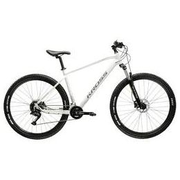 Mountainbike KROSS "Hardtail Hexagon 5.0" Gr. 46, grau (grau, schwarz), Fahrr&auml;der, Herren, 46cm, 29 Zoll (73,66cm) hinten: 29 Zoll (73,66cm)