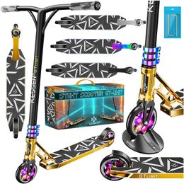 Kesser&reg; Stunt Scooter GT-Limit 360&deg; Lenkung Funscooter Stuntscooter mit St&auml;nder ABEC 9 Kugellagern, 110 mm PU R&auml;der , Kickscooter Tretroller Cityroller Trick Roller f&uuml;r Kinder Erwachsene