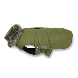 Wolters Winterjacke Parka Jacke Hundejacke oliv 22 cm
