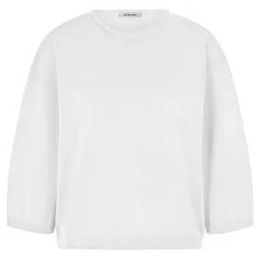 Rundhals-Pullover aus 100% SUPIMA&reg;-Baumwolle Peter Hahn weiss, 38