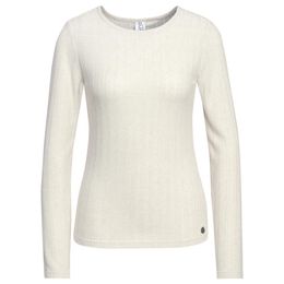 Gina Damen Langarmshirt mit Strukturstreifen