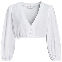 Gina Benotti Damen Dirndl-Bluse unifarben