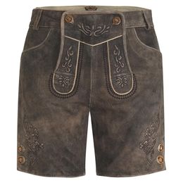 Gina Benotti Damen Lederhose mit Stickereien
