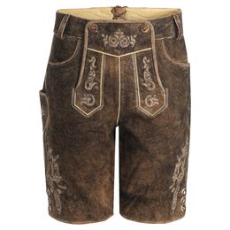 VanVaan Herren Lederhose mit Stickereien