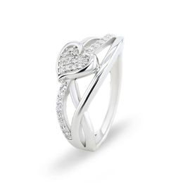 CHARM'S Silber-Ring mit Edelsteinen - 66% | Gr&ouml;&szlig;e 50 | Schmuck