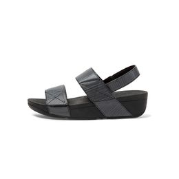 fitflop Keilsandaletten in Schwarz - 50% | Gr&ouml;&szlig;e 38 | Damen-sandalen