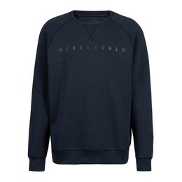 Herrlicher Sweatshirt "Edvin" in Dunkelblau - 52% | Gr&ouml;&szlig;e L | Herren-plussize