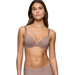 Triumph B&uuml;gel-BH "Body Make-Up" in Hellbraun - 61% | Gr&ouml;&szlig;e 85C | Damen-bhs