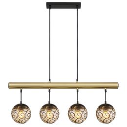 Globo LIGHTING H&auml;ngeleuchte &raquo;FITZ&laquo; E27 1 Stk. H&auml;ngelampe/Pendelleuchte/Esszimmer/Wohnzimmer/Esstisch