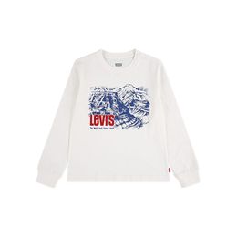 Levi's Kids Longsleeve in Wei&szlig; - 18% | Gr&ouml;&szlig;e 140 | Kinder-longsleeves