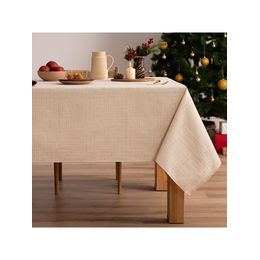 Mint Rugs Tischdecke "Christmas" in Creme/ Gold - 17% | Gr&ouml;&szlig;e 155x155 cm |