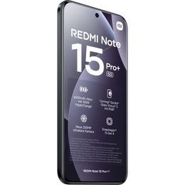 Xiaomi Smartphone &raquo;Redmi Note 15 Pro+ 5G 8+256&laquo; Black Snapdragon 7s Gen 4