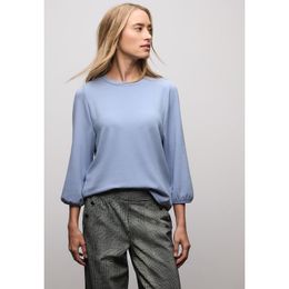 Street One Damen Street One 3/4-Arm-Shirt mit elastischem B&uuml;ndchen 46