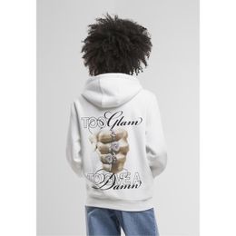 Miss Tee Damen Kapuzensweatshirt &raquo; Give A Damn Ladies Fluffy Hoody&laquo; S