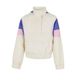 Urban Classics M&auml;dchen Urban Classics Windbreaker &raquo; Damen Girls Light 3-Tone Pull Over Jacket&laquo; 1 Stk. tlg. mit Kapuze 110/116