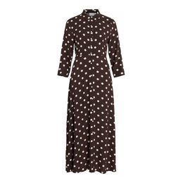 Vila Shirt Dress 'VIAya Paya' female Brown size 38