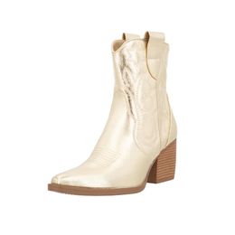 Salinyang Cowboy Boots female Gold size 37