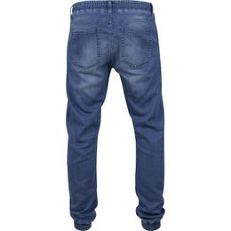 Urban Classics Herren Urban Classics Bequeme Jeans &raquo; Herren Knitted Denim Jogpants&laquo; 1 Stk. M, US-Gr&ouml;&szlig;en