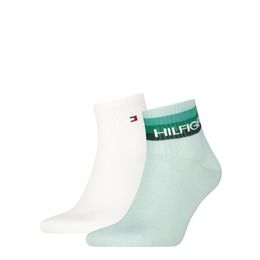 Tommy Hilfiger Herren Kurzsocken &raquo;TH MEN QUARTER 2P SPORT TH LOGO&laquo; 2 Paar 39-42