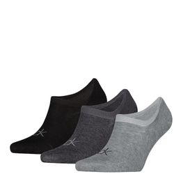 Calvin Klein Herren F&uuml;&szlig;linge &raquo;CK MEN FOOTIE HIGH CUT&laquo; 3 Paar, hoch geschnittene Silhouette, Cotton-Mix 39-42