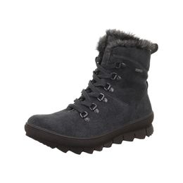 Legero Damen Schn&uuml;rstiefelette &raquo; Stiefelette Veloursleder&laquo; grau 37,5