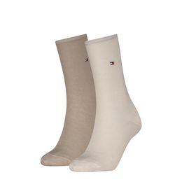 Tommy Hilfiger Damen Socken &raquo;TH WOMEN SOCK CASUAL 2P&laquo; 2 Paar, 2 Paar tlg. mit flacher Zehennaht 35-38