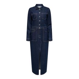 Only Kleid 'ONLPhilly' Damen Gr&ouml;&szlig;e 40 blue denim Winterkleid