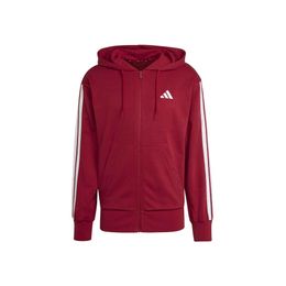 adidas Sportswear Athletic Zip-Up Hoodie male Red size L