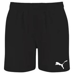 Badeshorts Puma, Herren, Gr. XXL, N-Gr, schwarz, Web, Polyester, unifarben, Badehosen Badeshorts, mit zeitlosem Design