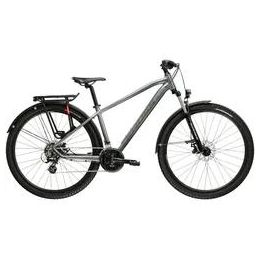 Mountainbike KROSS "KROSS Mountainbike Hardtail 27,5" Hexagon 2.0 Eq grau 21 G&auml;nge" Gr. 43, grau, schwarz, Fahrr&auml;der, Herren, 43cm, 27,5 Zoll (69,85cm) hinten: 27,5 Zoll (69,85cm)