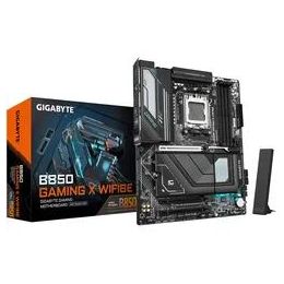 Gigabyte Mainboard "B850 GAMING X WIFI6E Motherboard - AMD Ryzen 9000 Serie CPUs, 12+2+2 P", schwarz, B:8,2cm H:33,8cm T:27,2cm, Mainboards