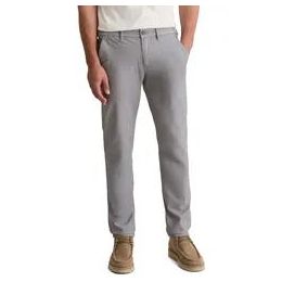 Marc O'Polo Chinohose MARC O'POLO "aus Two-Tone Organic Cotton Stretch", Herren, Gr. 31, L&auml;nge 32, medium grau, Obermaterial: 97% Baumwolle, 3% Elasthan, unifarben, figurbetont normal, Hosen Chinohose