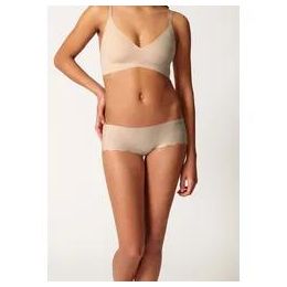 Panty Skiny "Micro Essentials", Damen, Gr. 36, beige, Microfaser, Obermaterial: 72% Polyamid, 28% Elasthan, unifarben, normal, Unterhosen Panty, elastisch, bequem, ohne N&auml;hte, mit Unsichtbar-Effekt