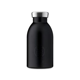 24Bottles Clima Trinkflasche 330 ml in stone tuxedo black | Gr.: onesize