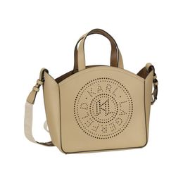 K by KARL LAGERFELD Karl Lagerfeld Handtasche K/Circle SM Perforated in Safari | Gr.: onesize